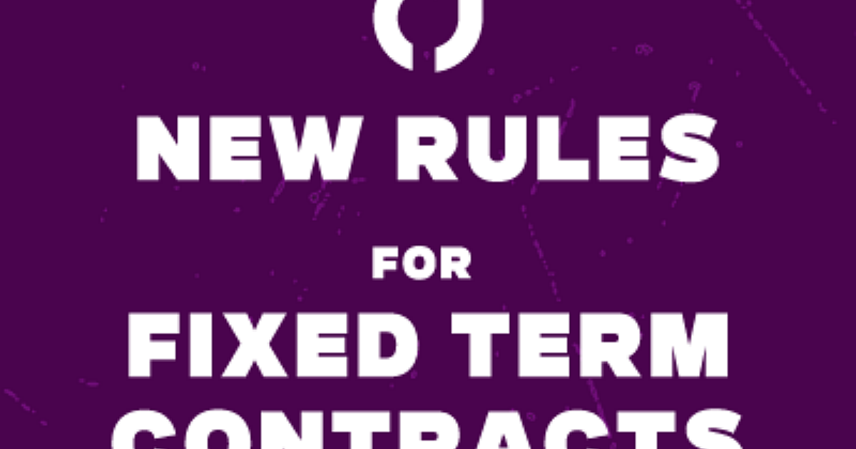 URGENT - New Rules for Fixed Term… | Disability Compliance Australia URGENT - New Rules for Fixed Term… | Disability Compliance Australia