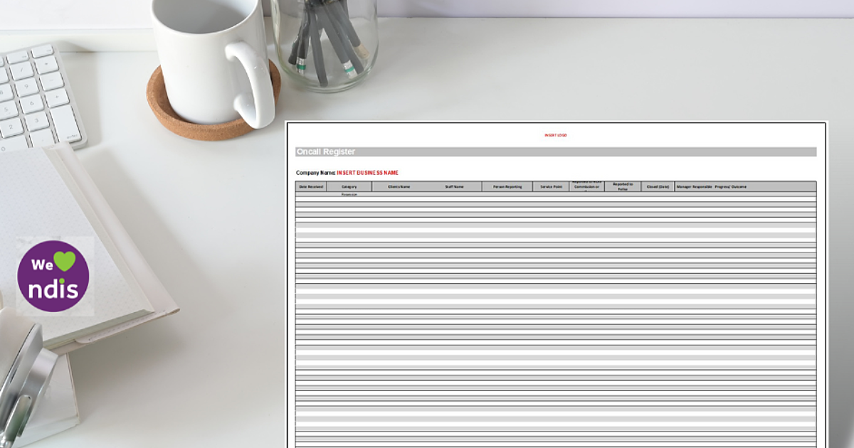 Oncall Register | Disability Compliance Australia