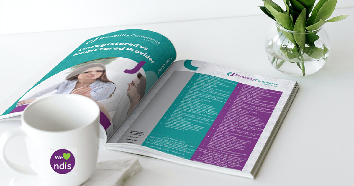 Unregistered vs Registered - Pros &… | Disability Compliance Australia