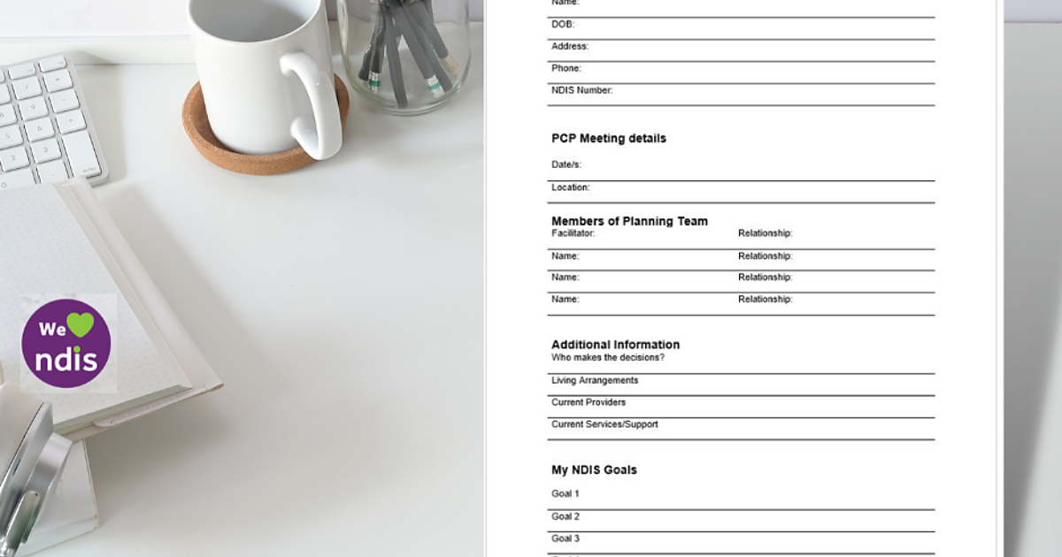 Person Centred Plan | Disability Compliance Australia