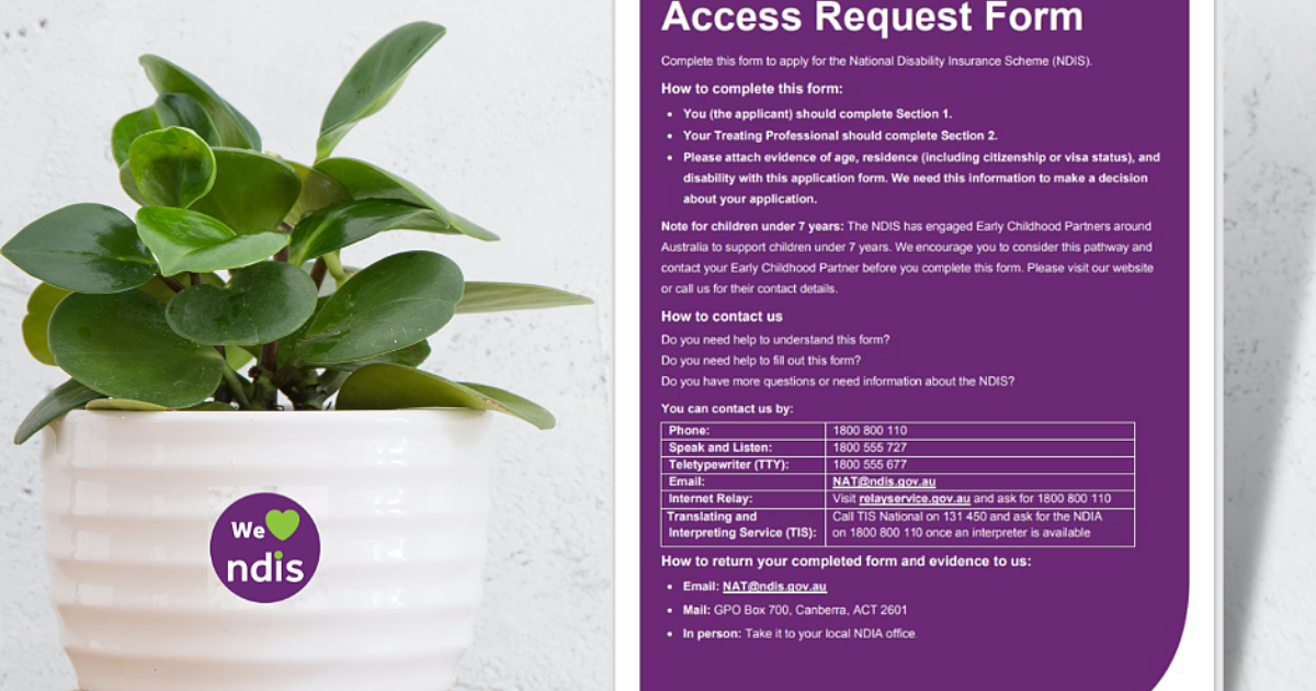 NDIS Access Request Form | Disability Compliance Australia