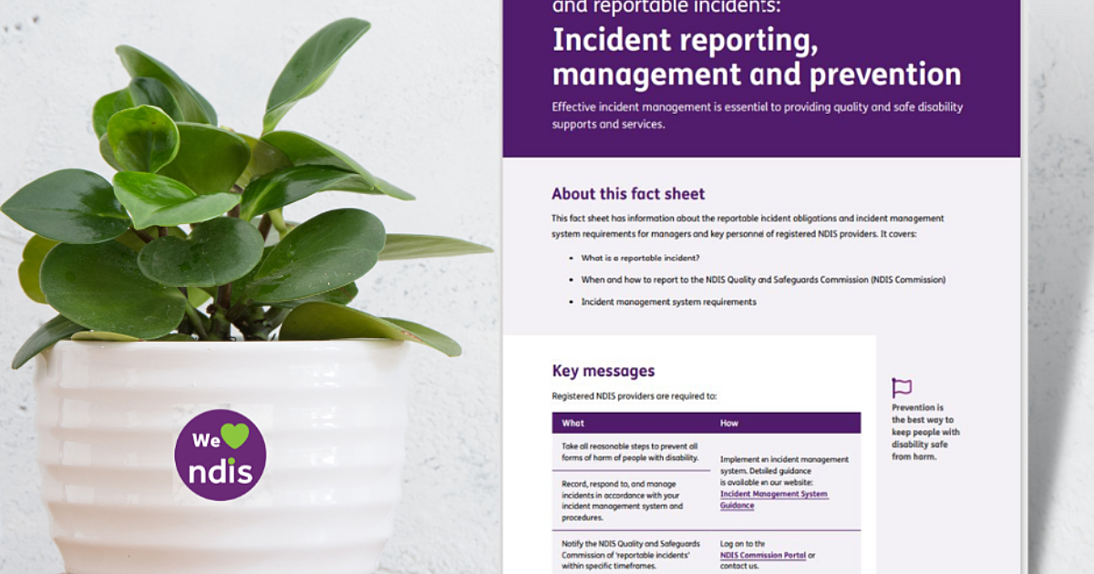 Ndis Commission - Incident… | Disability Compliance Australia