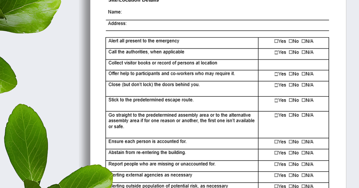 Emergency & Fire Evacuation… | Disability Compliance Australia