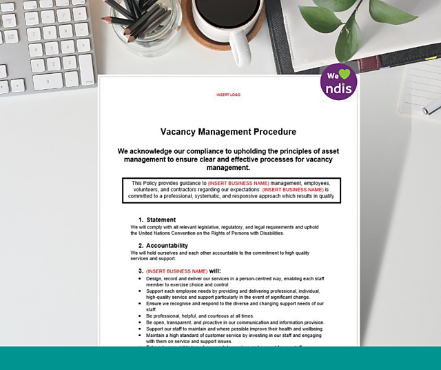 Vacancy Management Procedure
