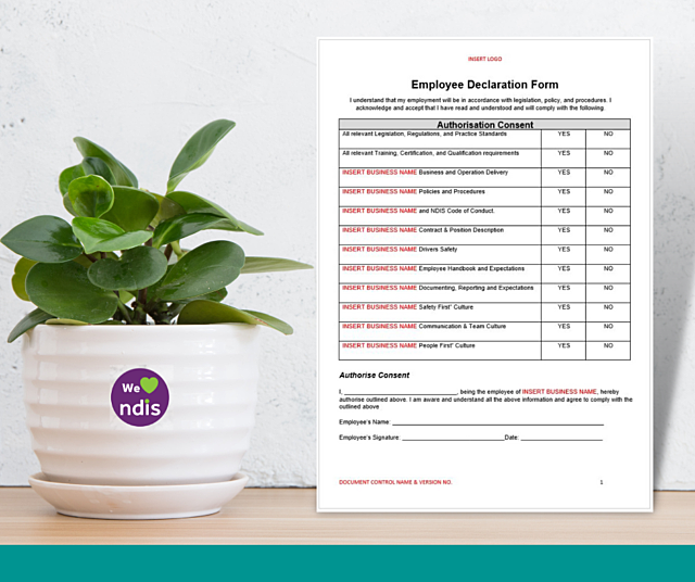 Employee Declaration Form